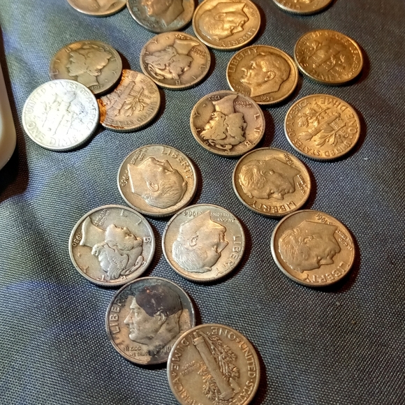Accessories | Vintage Coin Collection Silver Dimes | Poshmark